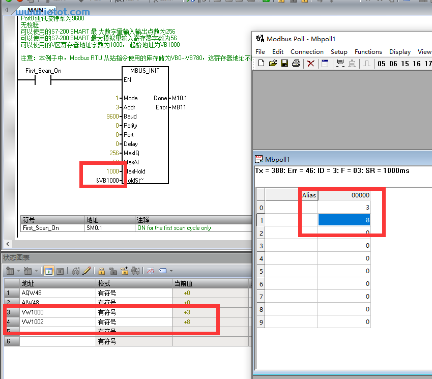 S7-200 SMART 485接线 | 四川快测科技有限公司