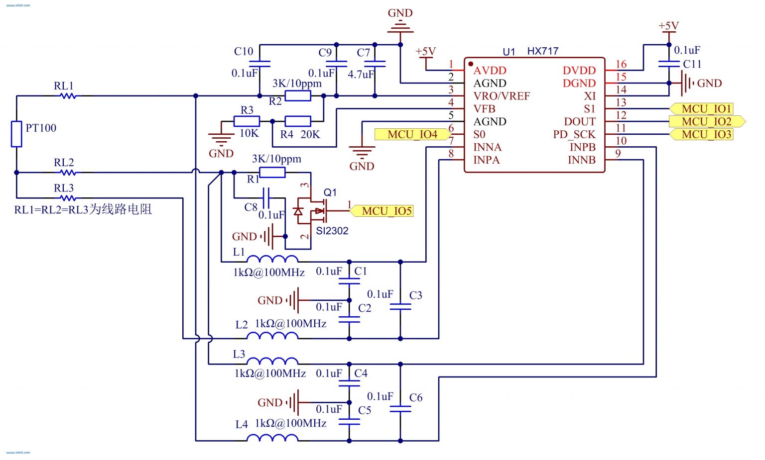 国产称重ADC测量PT100心得分享 | 四川快测科技有限公司